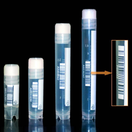 1D CRYOTUBES INTERNAL THREAD CAP (50U) Volume 1 mL